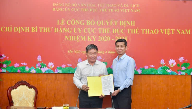 Ông Nguyễn Danh Hoàng Việt được chỉ định giữ chức Bí thư Đảng ủy Cục ...