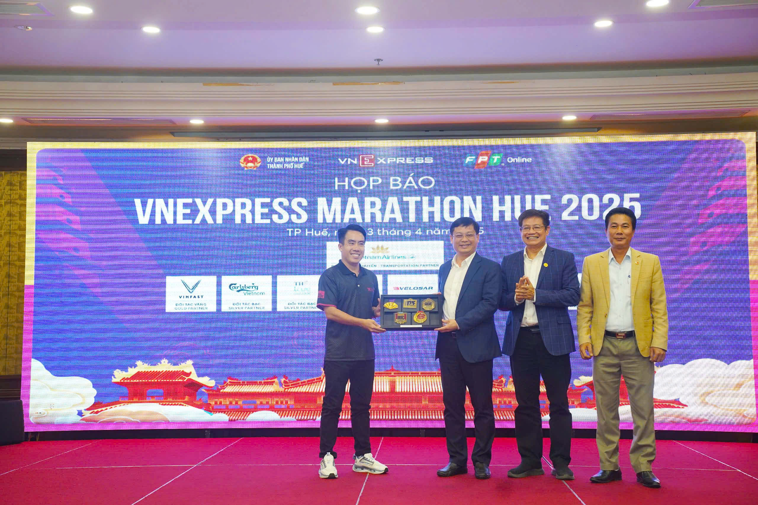 Over 12,000 athletes will participate in the VnExpress Marathon Hue 2025.